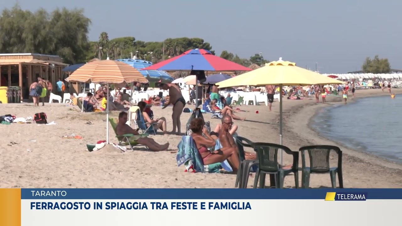 FERRAGOSTO IN SPIAGGIA TRA FESTE E FAMIGLIA | Salento Channel