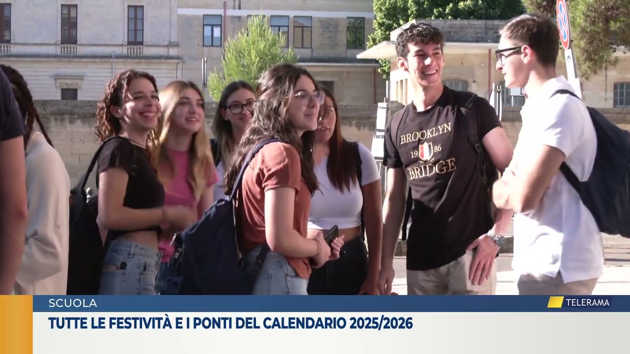 TUTTE LE FESTIVITÀ E I PONTI DEL CALENDARIO 2025/2026 | Salento Channel