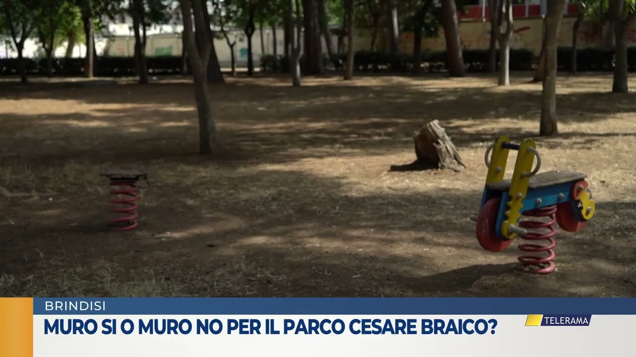 Muro si o muro no per il Parco Cesare Braico? | Salento Channel