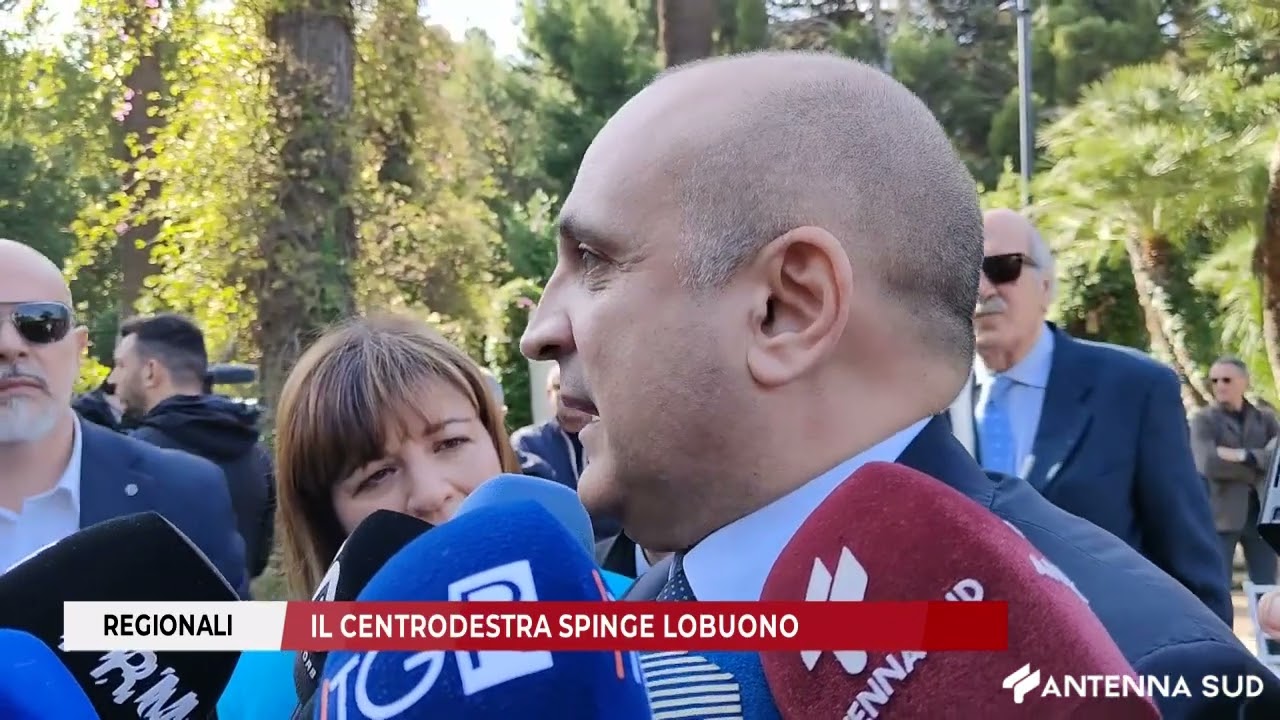 13 OTTOBRE 2025 – REGIONALI: IL CENTRODESTRA SPINGE LOBUONO | Salento ...