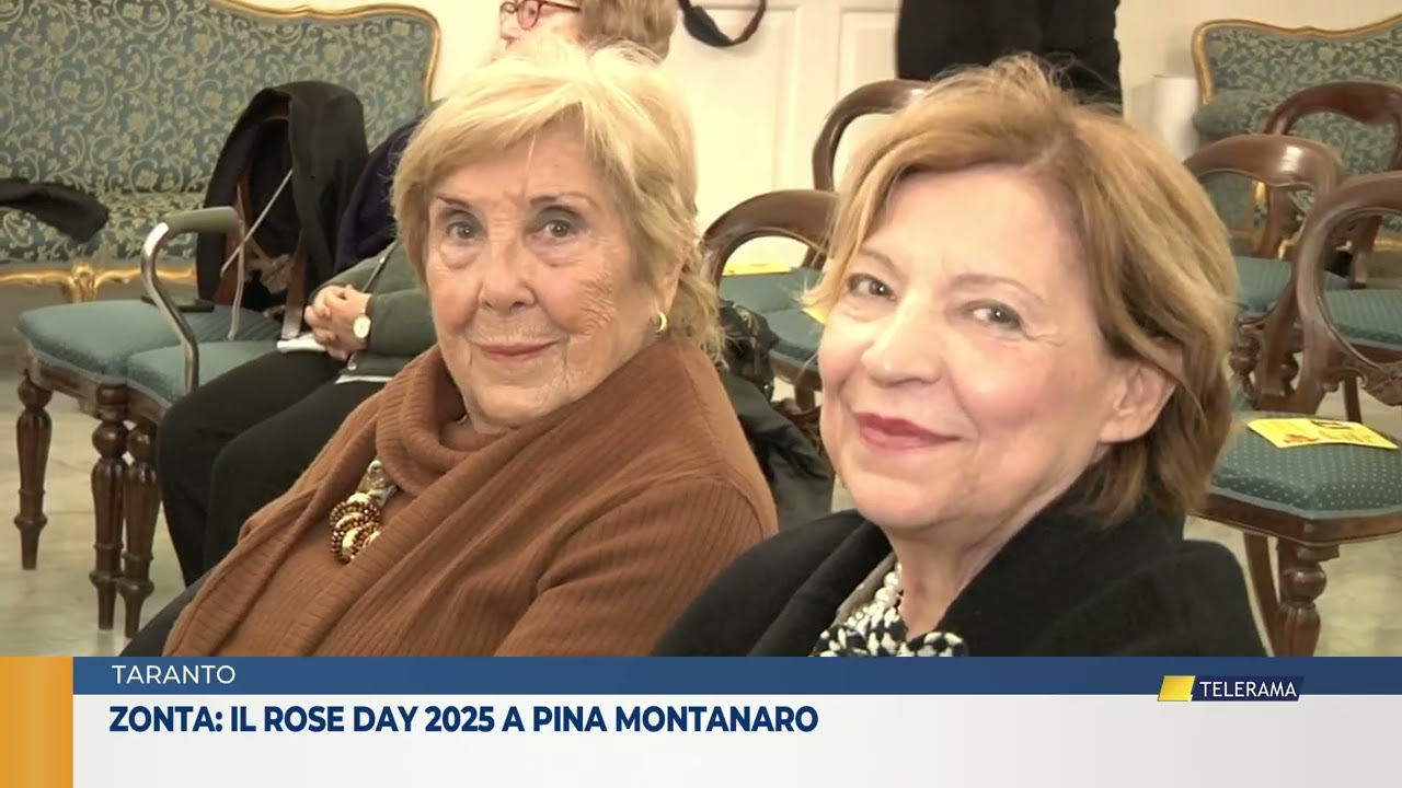 ZONTA: IL ROSE DAY 2025 A PINA MONTANARO | Salento Channel