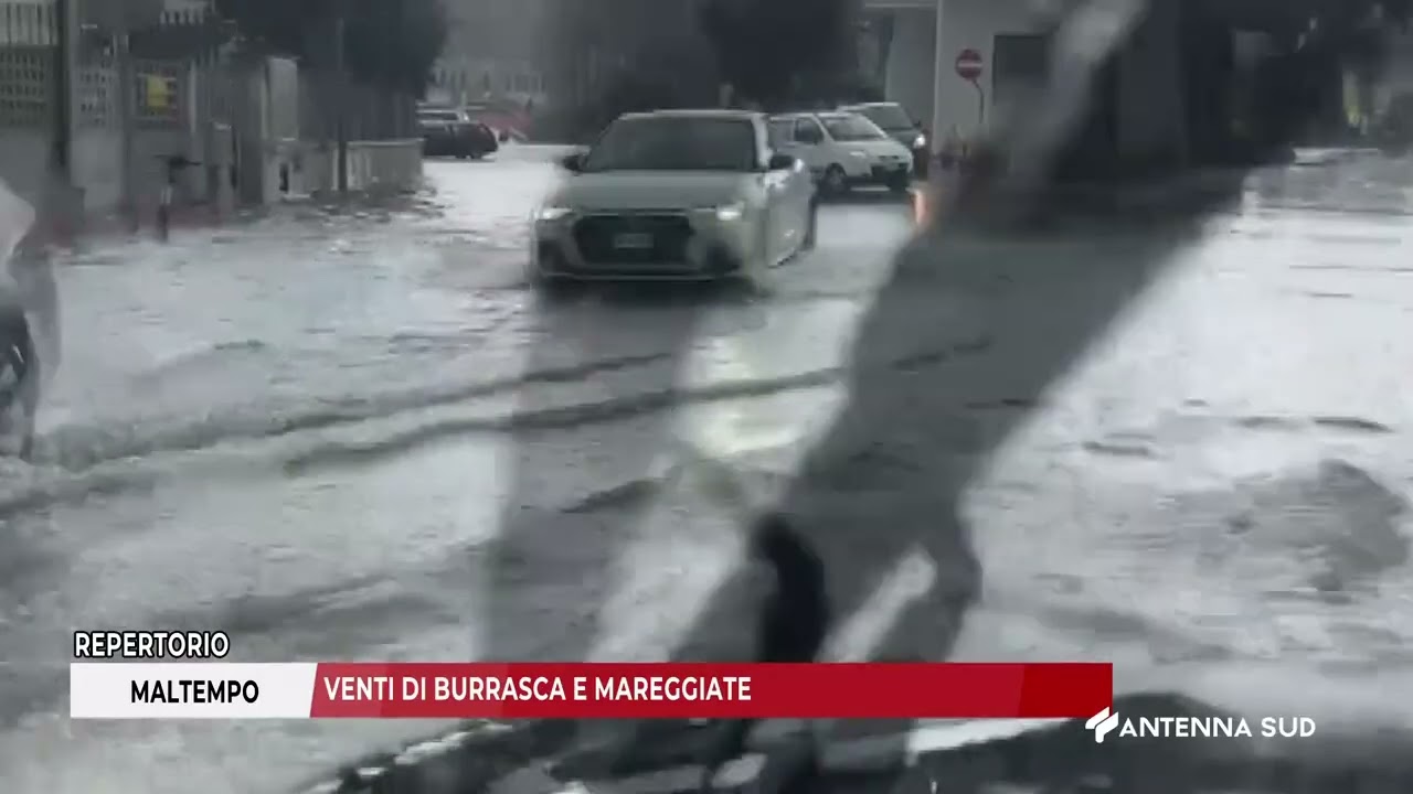 11 GENNAIO 2026 MALTEMPO VENTI DI BURRASCA E MAREGGIATE | Salento Channel