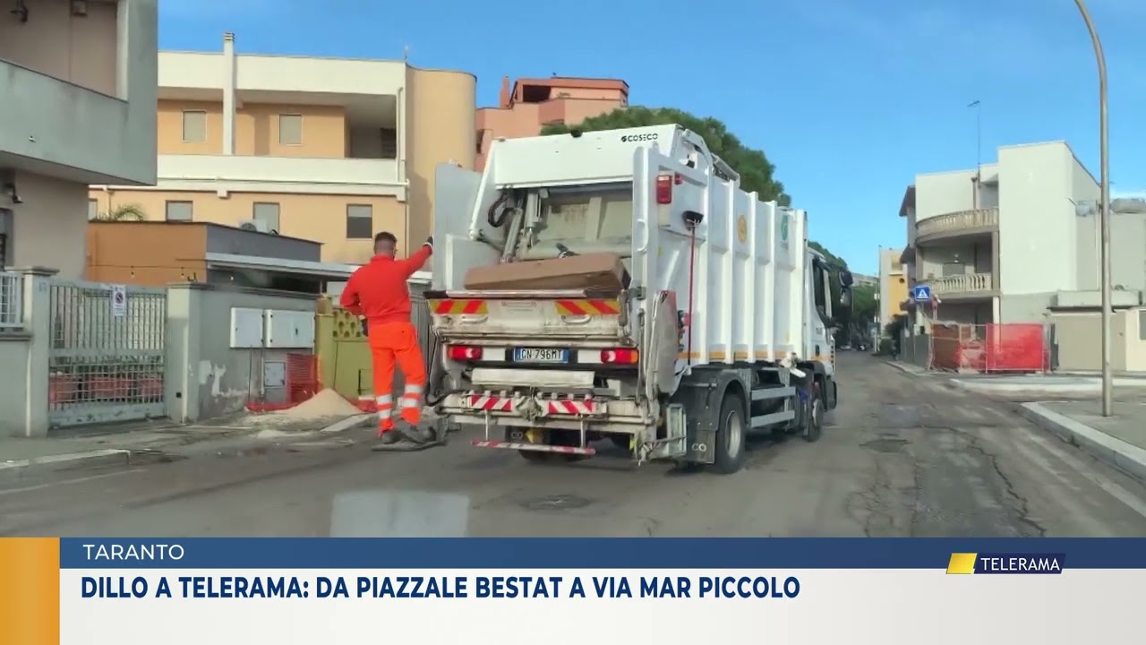 dillo a telerama: da piazzale bestat a via mar piccolo | Salento Channel