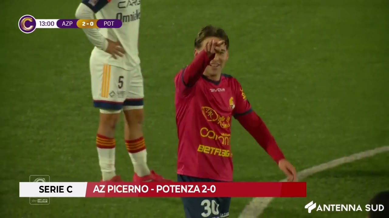 1 FEBBRAIO 2026 – SERIE C: AZ PICERNO – POTENZA 2-0 | Salento Channel